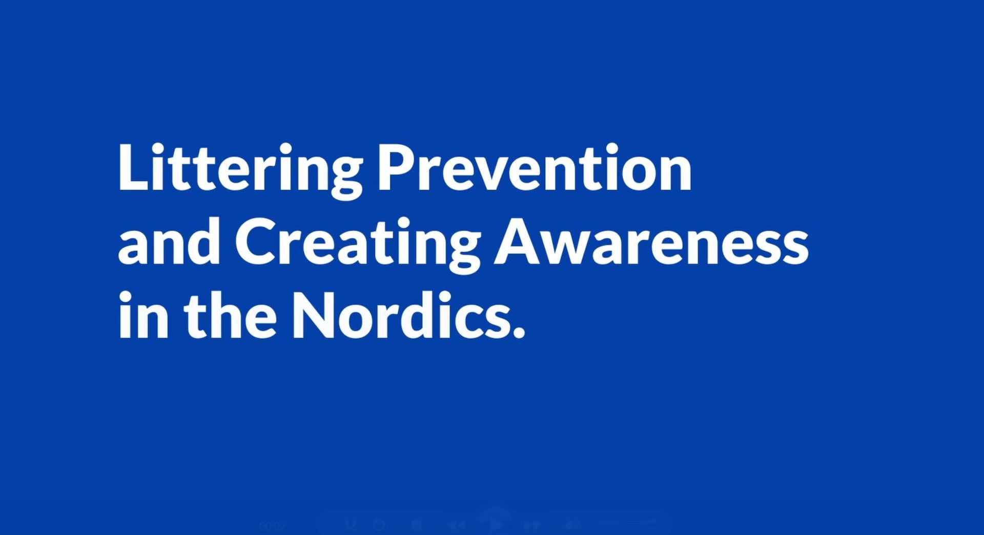 Littering prevention - Progress 2020 | PMI - Philip Morris International