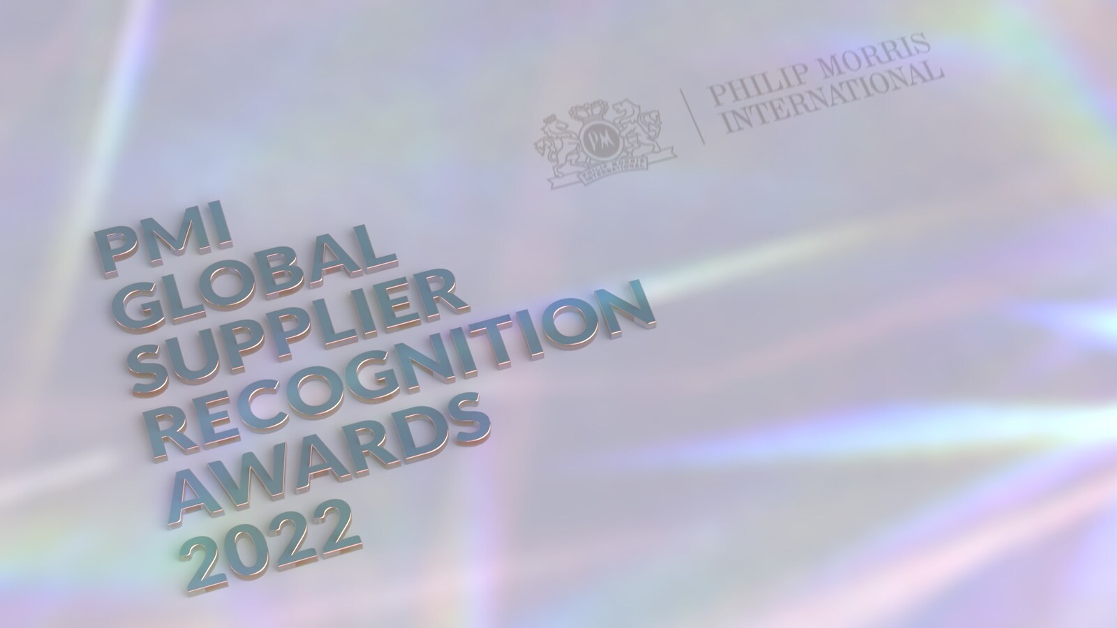 PMI Supplier Recognition Awards 2022 - Celebrating the agents of change ...